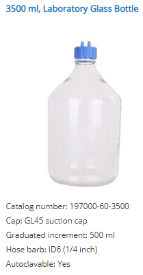 MicroAnalytix - New Zealand-1000 ml Storage Bottle with suction cap ...