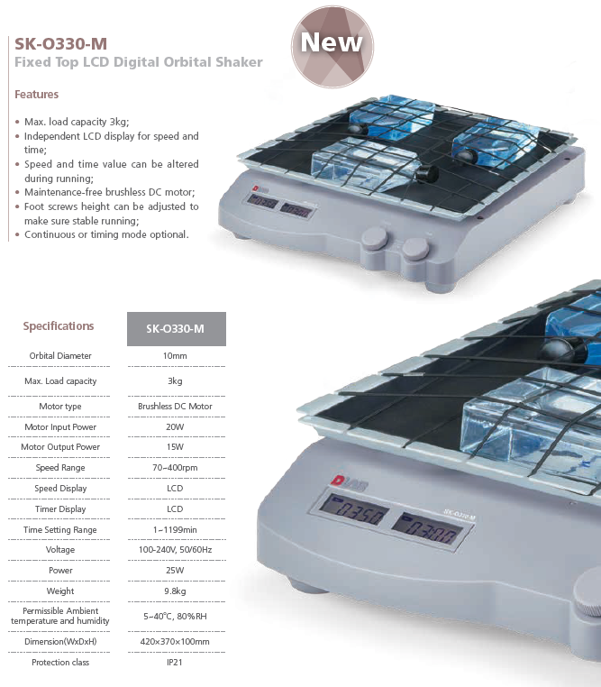 MicroAnalytix - New Zealand-SK-O330-M Fixed Top LCD Digital Orbital ...
