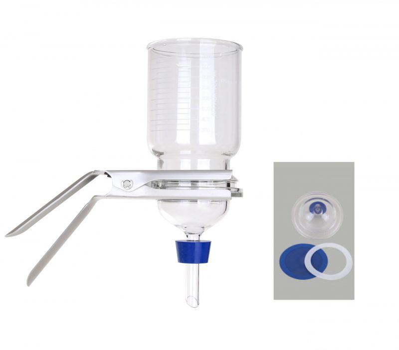 MicroAnalytix - New Zealand-1000ml Glass Filter Holder Metal coating ...