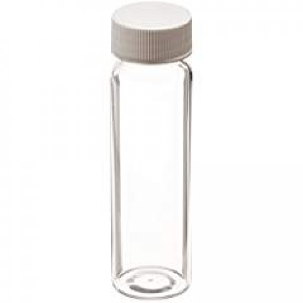 MicroAnalytix - New Zealand-40mL Clear Vial, White Polypropylene Solid ...