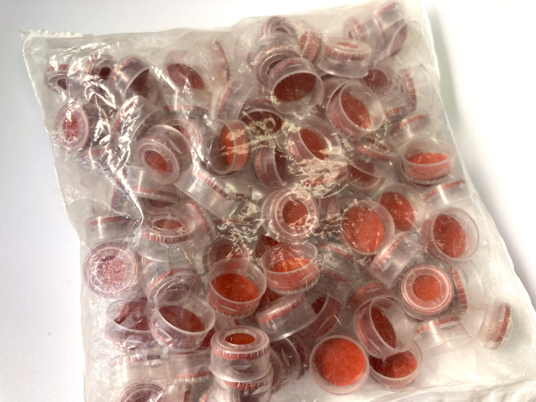 MicroAnalytix - New Zealand-11mm Clear Poly Crimp™ Seal, PTFE/Butyl ...